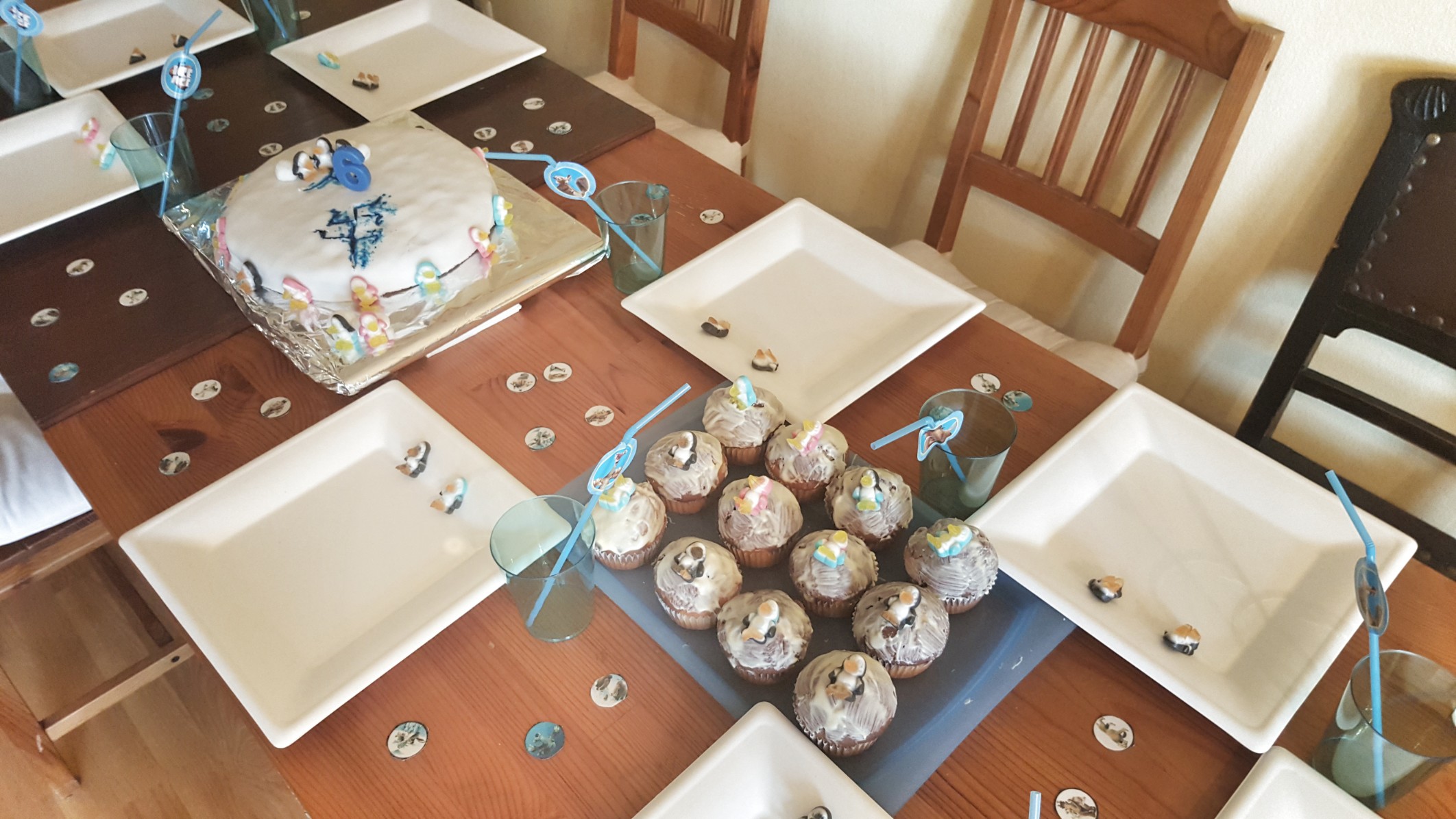 Ice Age Geburtstagsparty - Einladung, Torte und Deko - Mama im Spagat